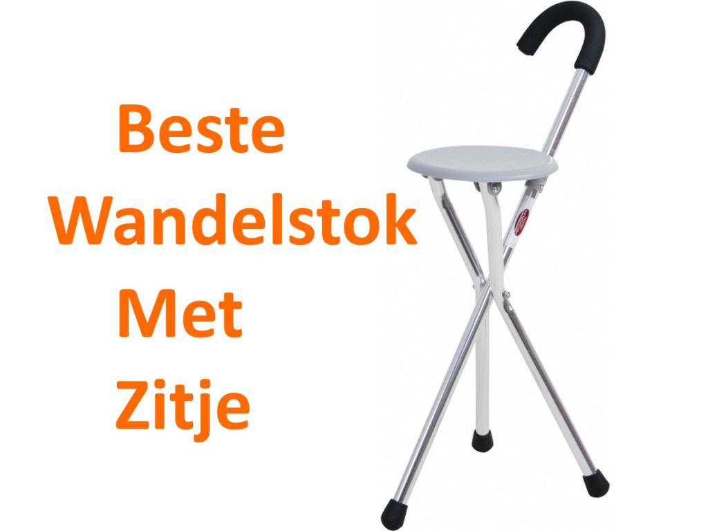 Beste wandelstok met zitje 2025 - Seniorzorg.nl