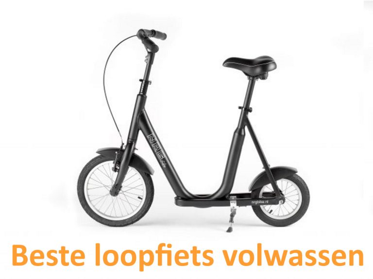 Beste loopfiets volwassenen 2023 - Seniorzorg.nl